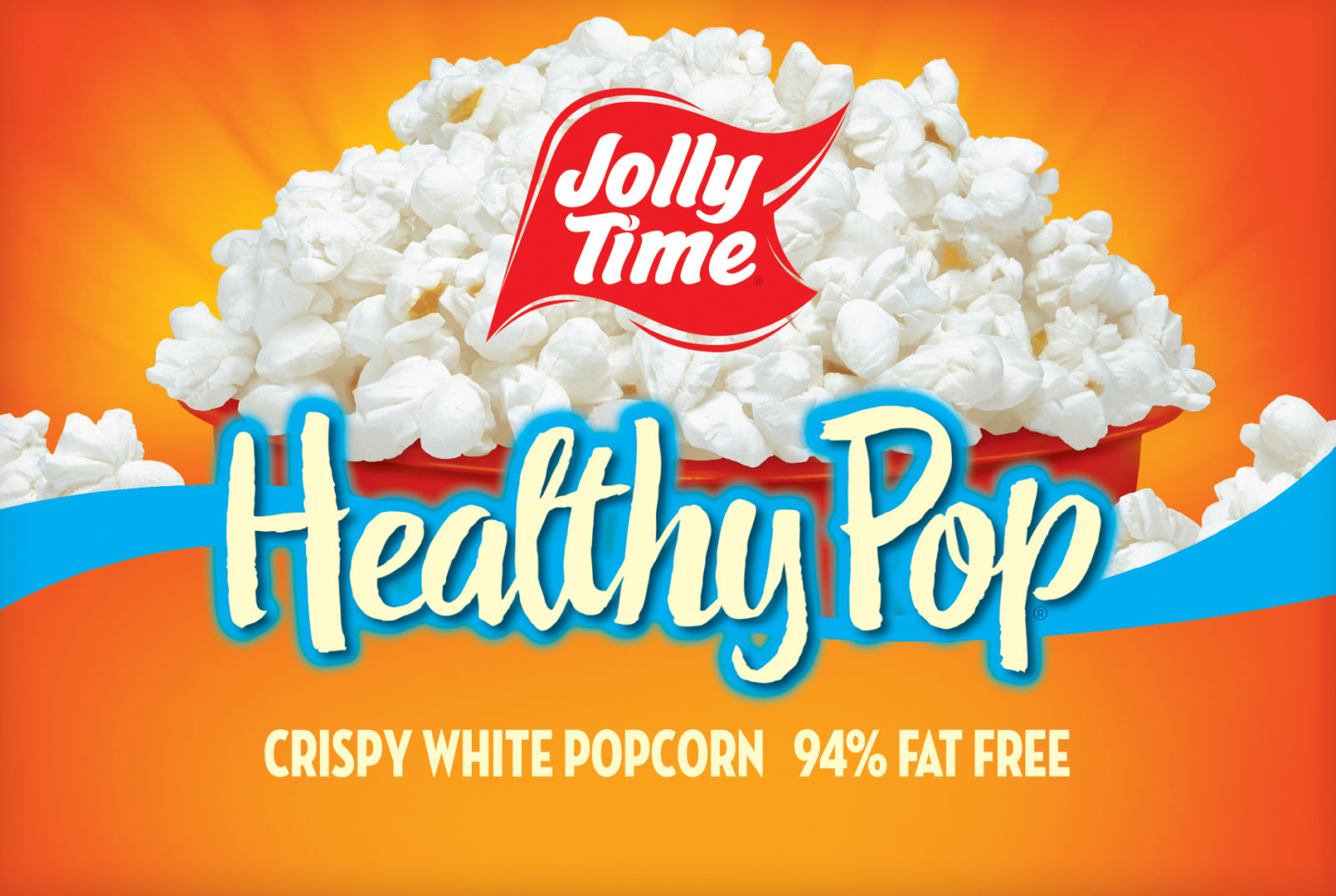 Healthy Pop® Butter Microwave Popcorn - JOLLY TIME® 🍿