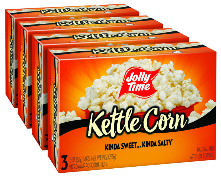 Kettle Corn Microwave Popcorn: Kinda Sweet and Kinda Salty - JOLLY TIME® 🍿