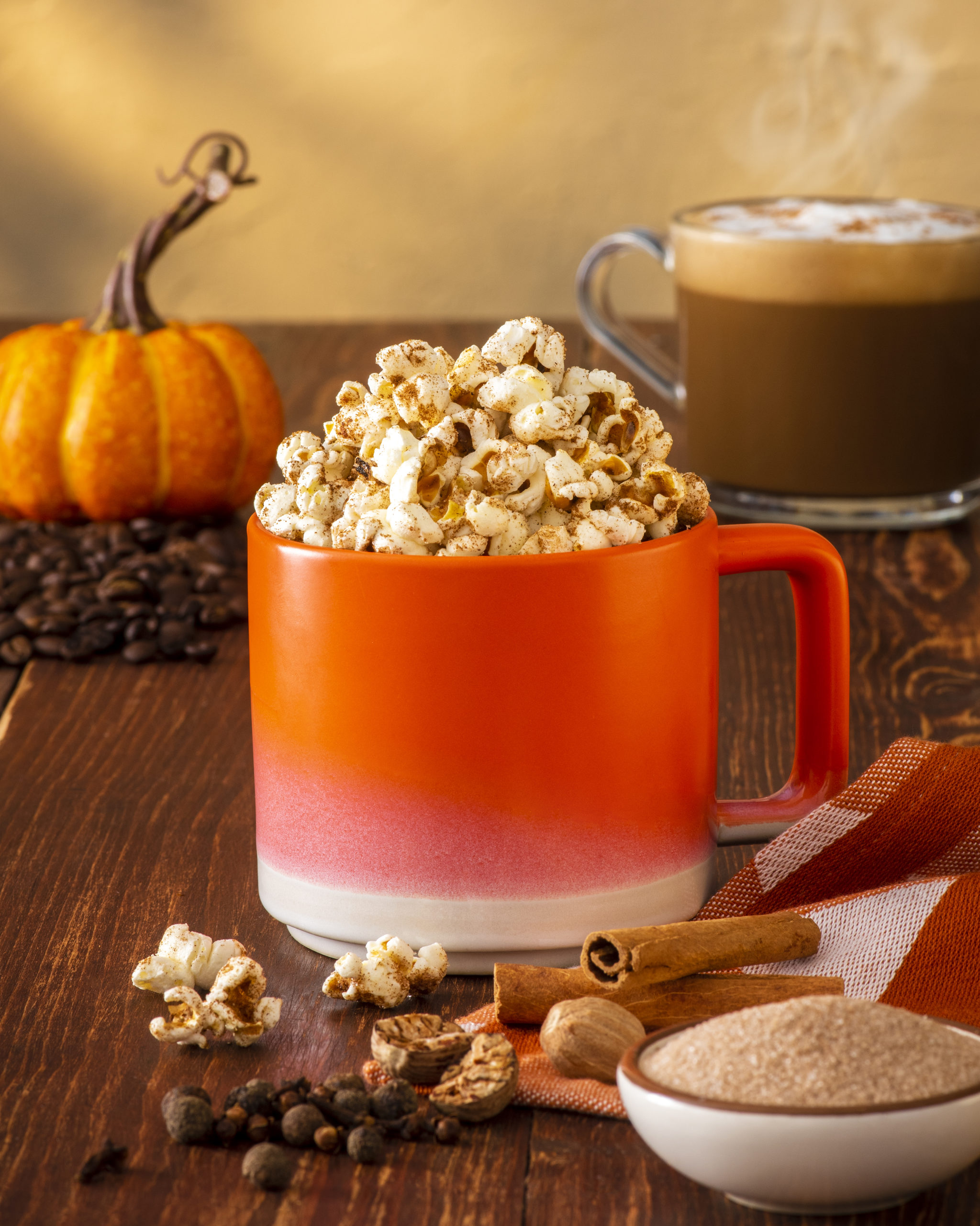 Pumpkin Spice Latte Popcorn Recipe - JOLLY TIME®